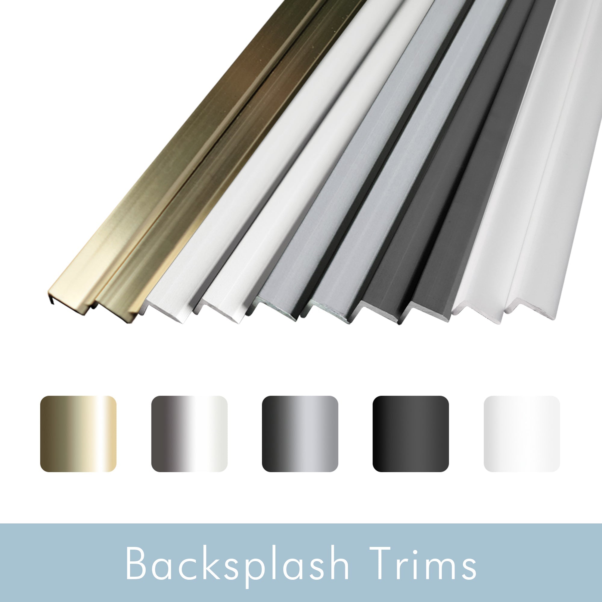 Peel and Stick Backplash Trim